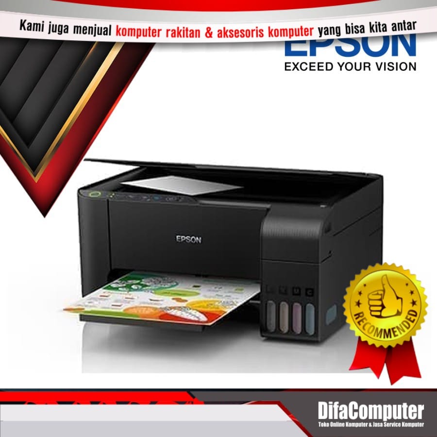 Printer Epson L3150 Eco Tank Print Scan Copy WifiDirect Pengganti L405 - [DIFACOMPUTER] | 0852 ...