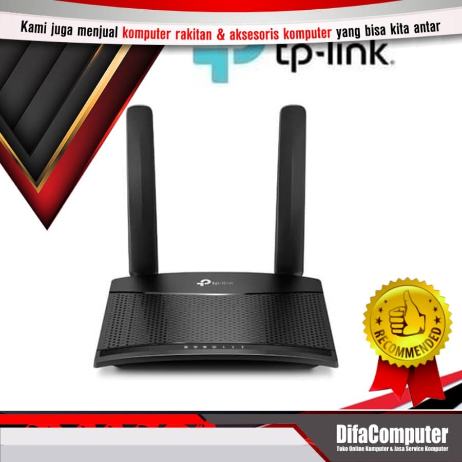TP-Link TL MR100 300 Mbps Wireless N 4G LTE Router - [DIFACOMPUTER ...