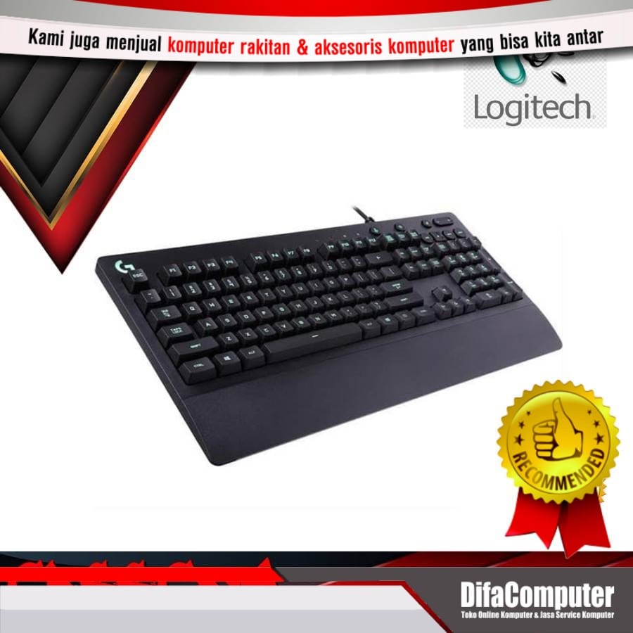 Logitech G213 Prodigy Gaming Keyboard - [DIFACOMPUTER] | 0852-1112-7625
